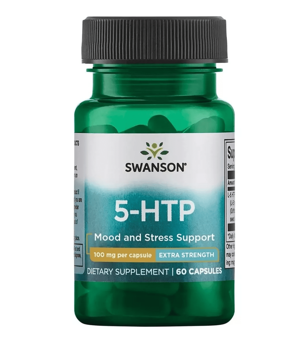 5 HTP SWANSON 100 Mg 60 Capsulas - Suplextreme