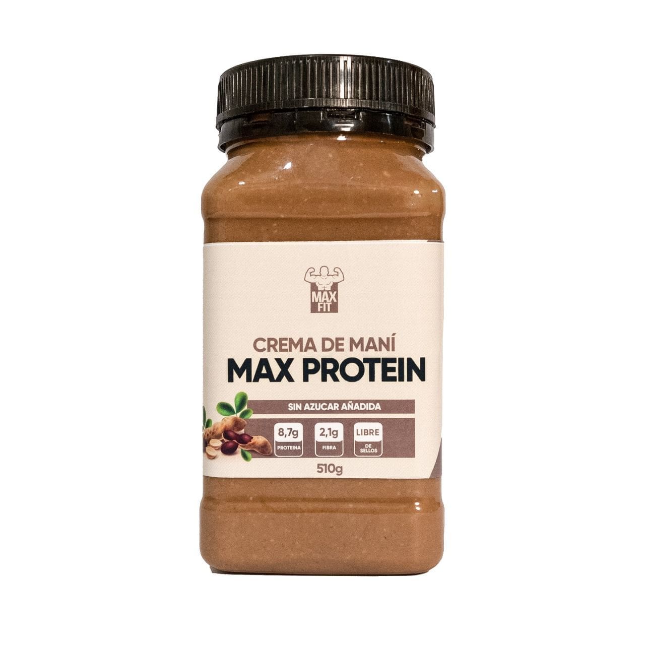 Crema de Maní MAX PROTEIN Max Fit - Suplextreme